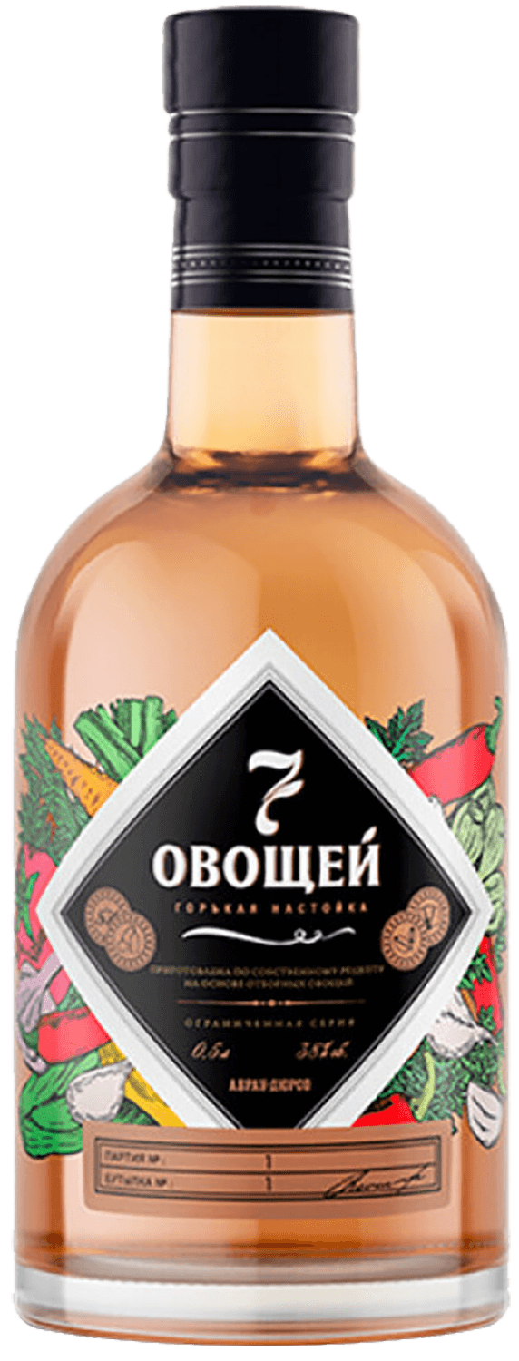 Настойка 7 Vegetables Abrau-Durso 0.5 л (7 Овощей Абрау-Дюрсо), купить ...